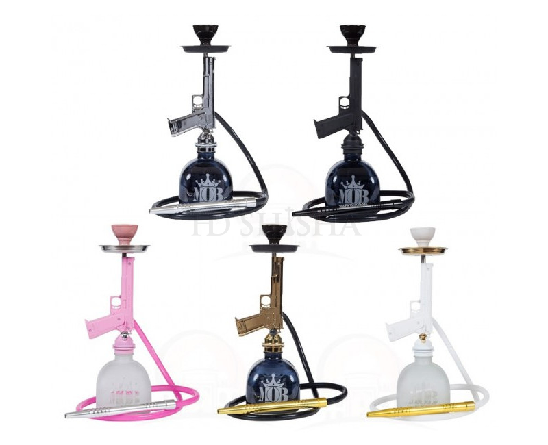MOB Bazhookah Vandpibe i Guld | Bazookah vandpibe inkl. gratis fragt